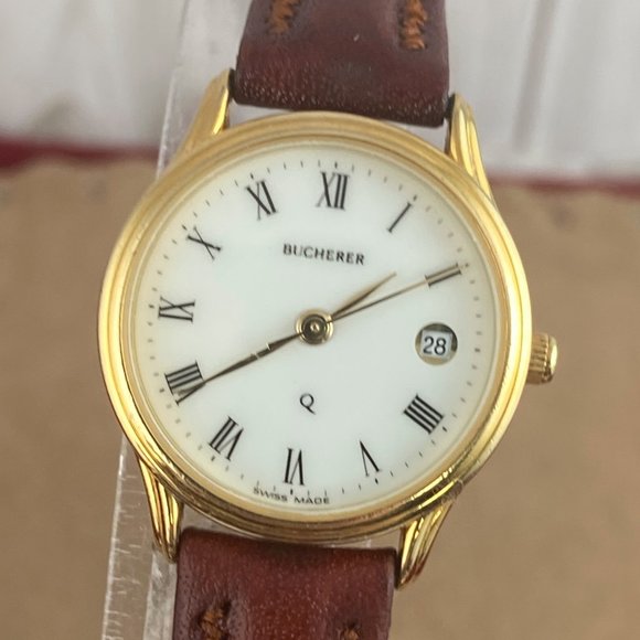 Bucherer | Accessories | Vintage 99s Bucherer Swiss Made 7 Jewels Swiss ...